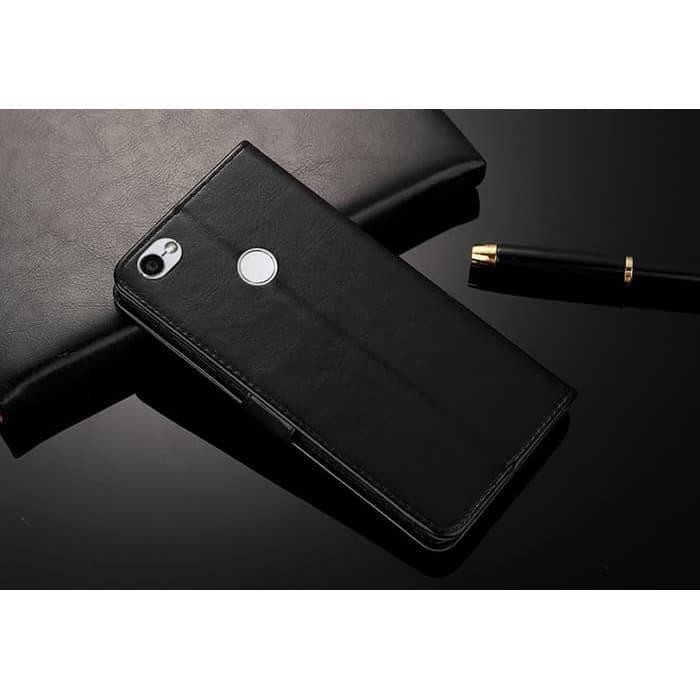 Jual Xiaomi Redmi Note 5A ( Finger ) Flip Wallet Dompet Kulit Leather ...