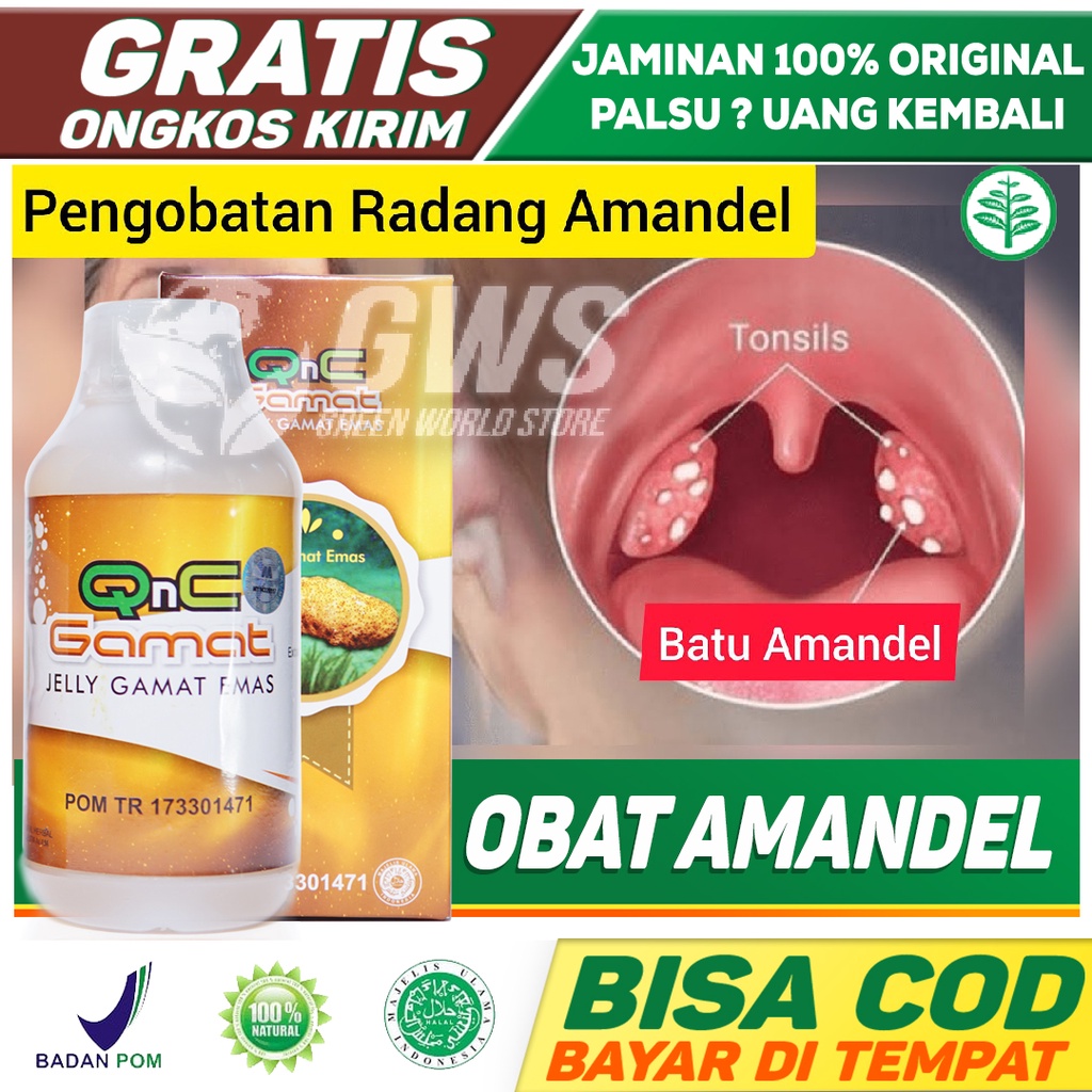 Jual Obat Amandel Bengkak Tonsilitis Alami Terlaris Hilangkan Nyeri dan ...