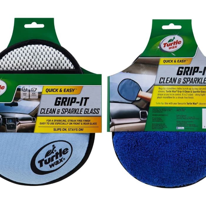 Jual TURTLE WAX GRIP IT CLEAN N SPARKLE GLASS -SARUNG TANGAN PEMBERSIH ...