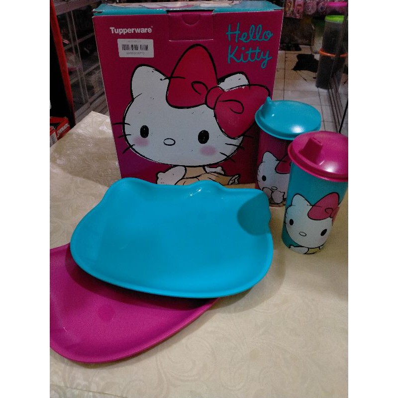 Jual Hello Kitty set by Tupperware | Shopee Indonesia
