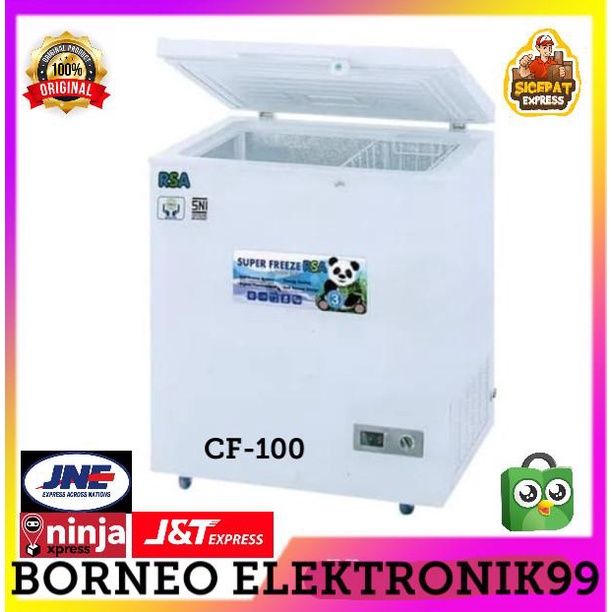 Jual Cooler Freezer Box Rsa Cf-100(100 Liter) | Shopee Indonesia