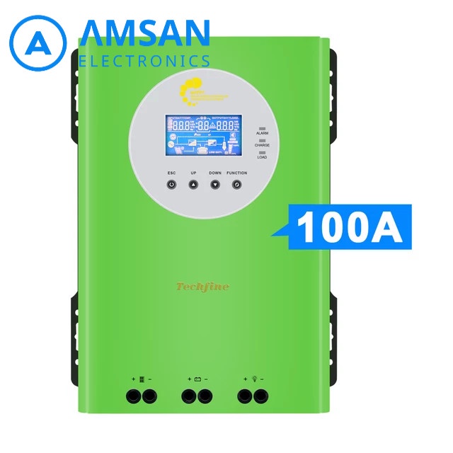 Jual MPPT 100A Techfine ML100 Solar Charge Controller SCC Solar Panel Surya | Shopee Indonesia