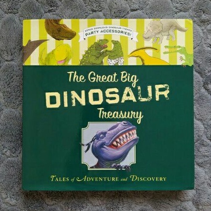 Jual The Great Big Dinosaur Treasury Storybook Picture Book | Shopee ...