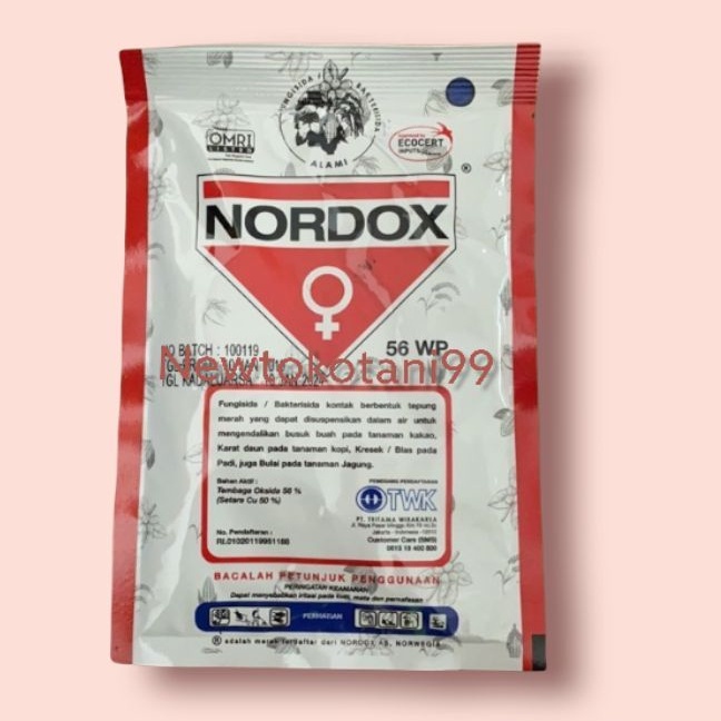 Jual Fungisida NORDOX 100 gr nordox 56WP fungisida dan bakterisida ...