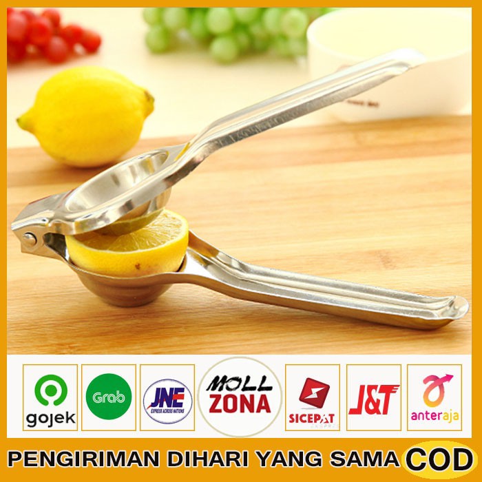 Jual ALAT PERAS JERUK MANUAL / PERESAN JERUK BUAH STAINLESS / PERASAN ...