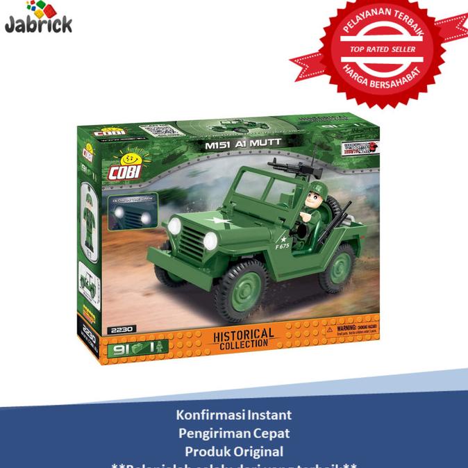 Jual Cobi 2230 Small Army-M151 A1 Mutt | Shopee Indonesia