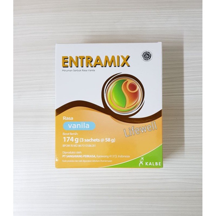 Jual Entramix Vanila 174 gr Susu Dewasa | Shopee Indonesia