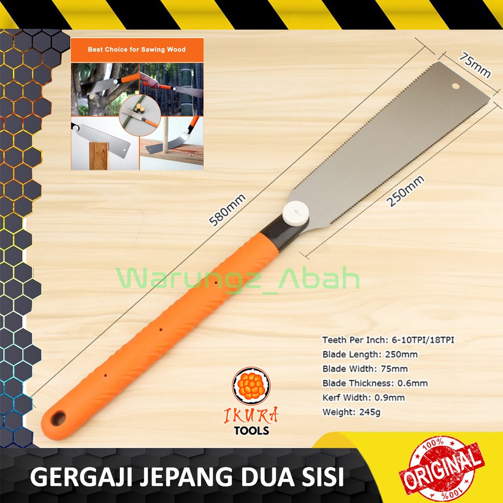 Jual GERGAJI POTONG KAYU PIPA PARALON PVC PLASTIK BAMBU JEPANG RYOBA 2 ...
