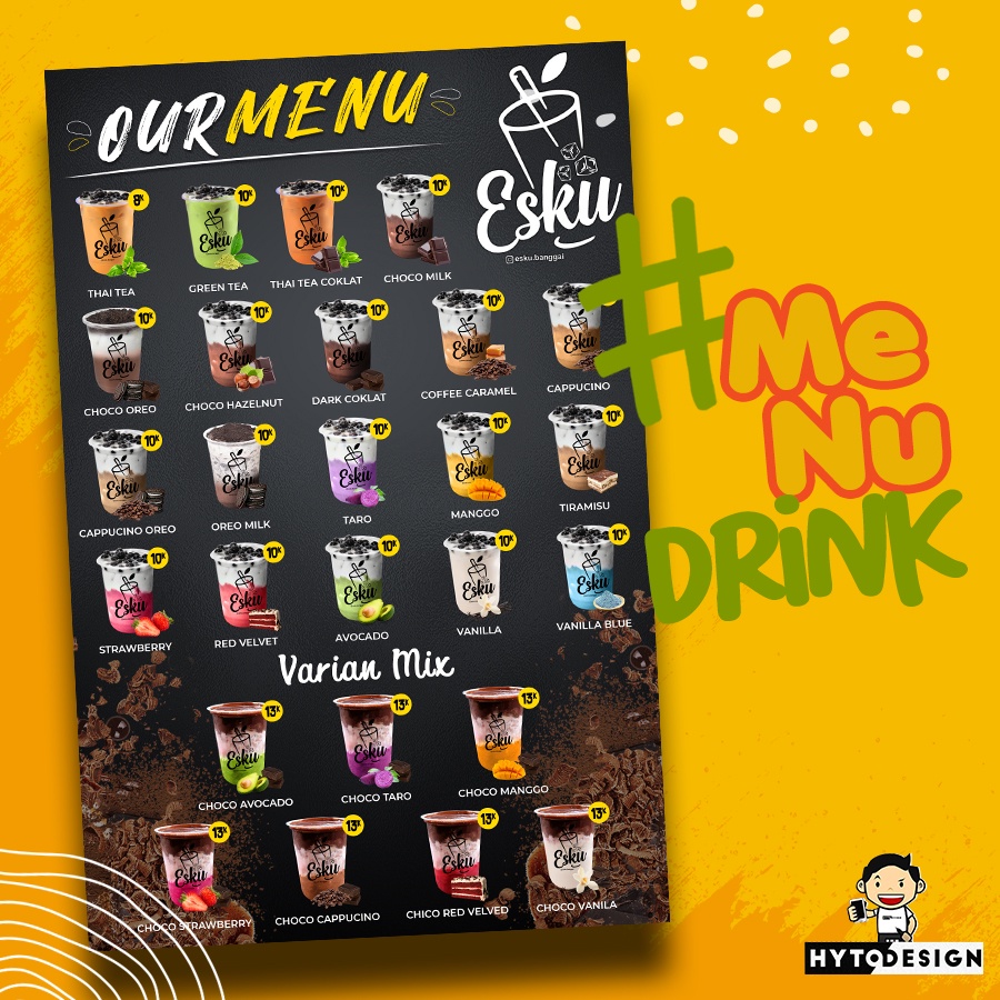 Jual DESAIN MENU MINUMAN DAN MAKANAN | Shopee Indonesia