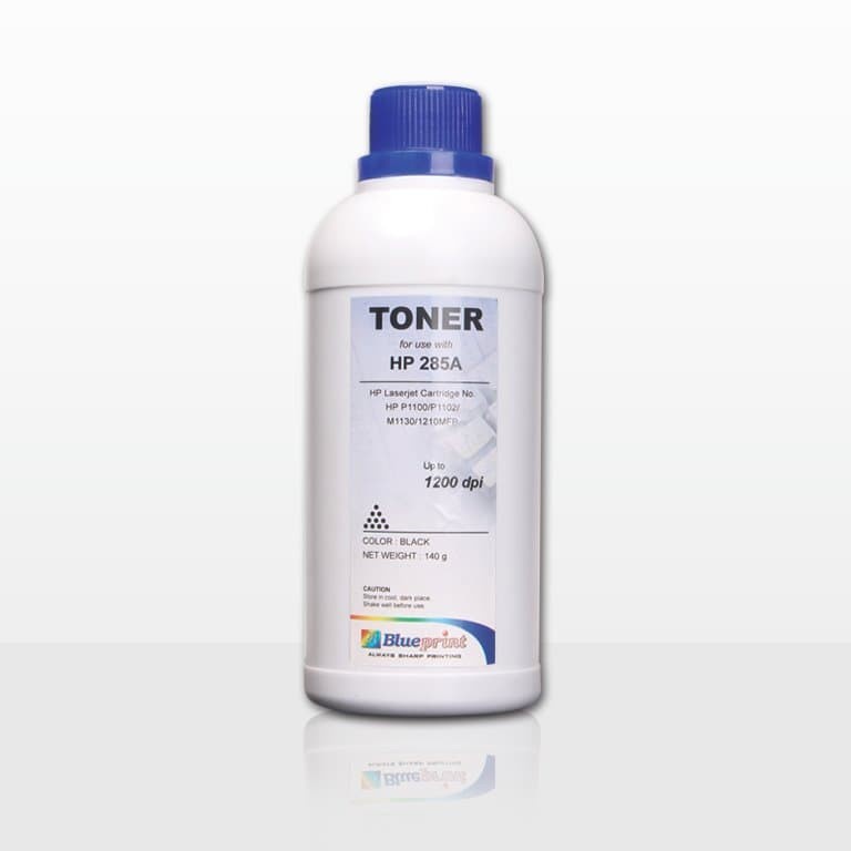 Jual Toner Powder 140gram 85A BLUEPRINT HP LASERJET BUBUK REFFIL ...