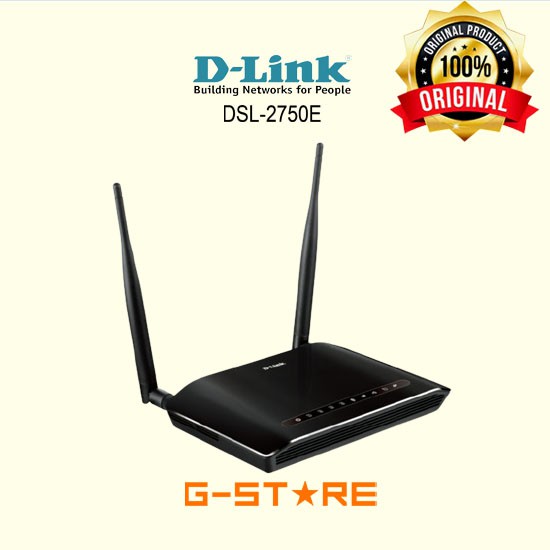 Jual Router Wifi Internet Murah Original Rumah Kantor D-link dsl2750e ...