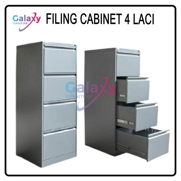 Jual Filling Cabinet / Lemari Arsip / Lemari Arsip Besi 4 Laci Fc D4 ...