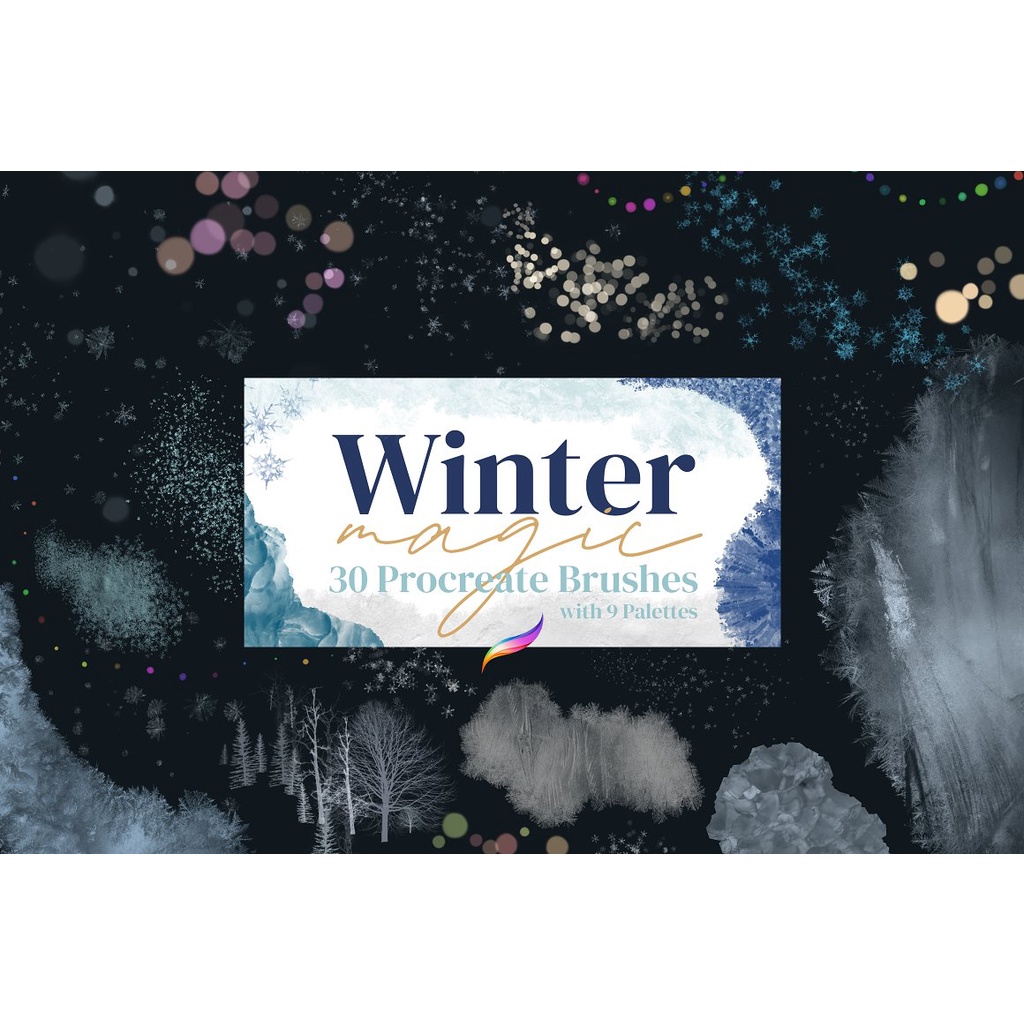 Jual Procreate Brush - Winter Magic Brushes for Procreate | Shopee ...