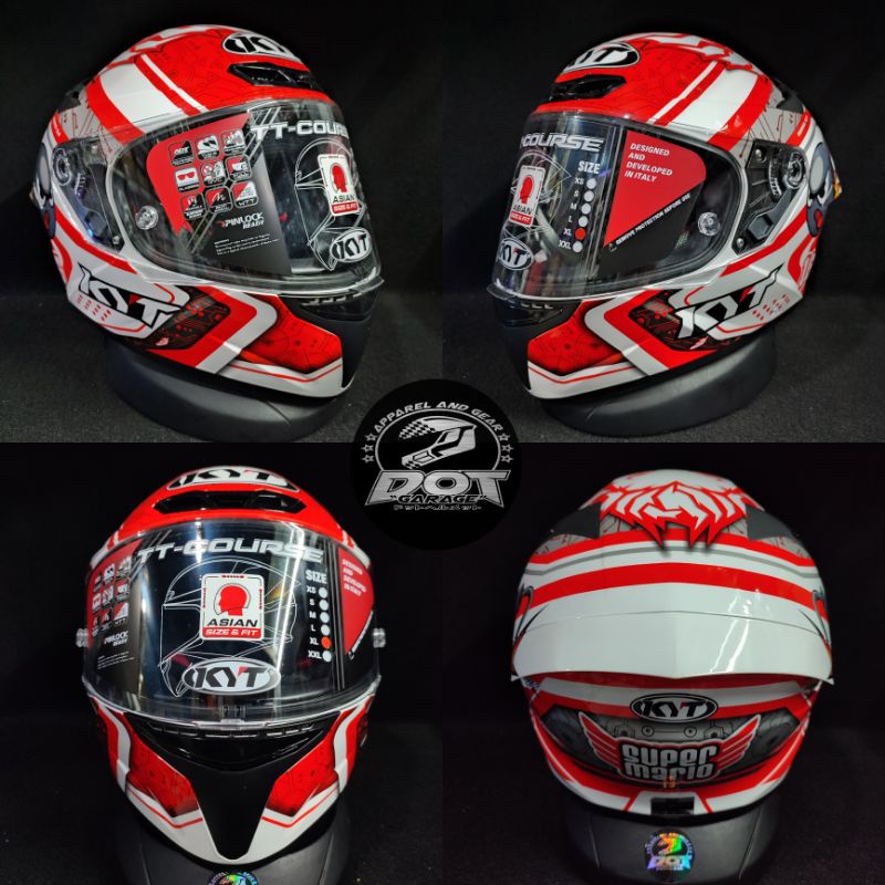 Jual HELM KYT TTC SUPER MARIO | Shopee Indonesia
