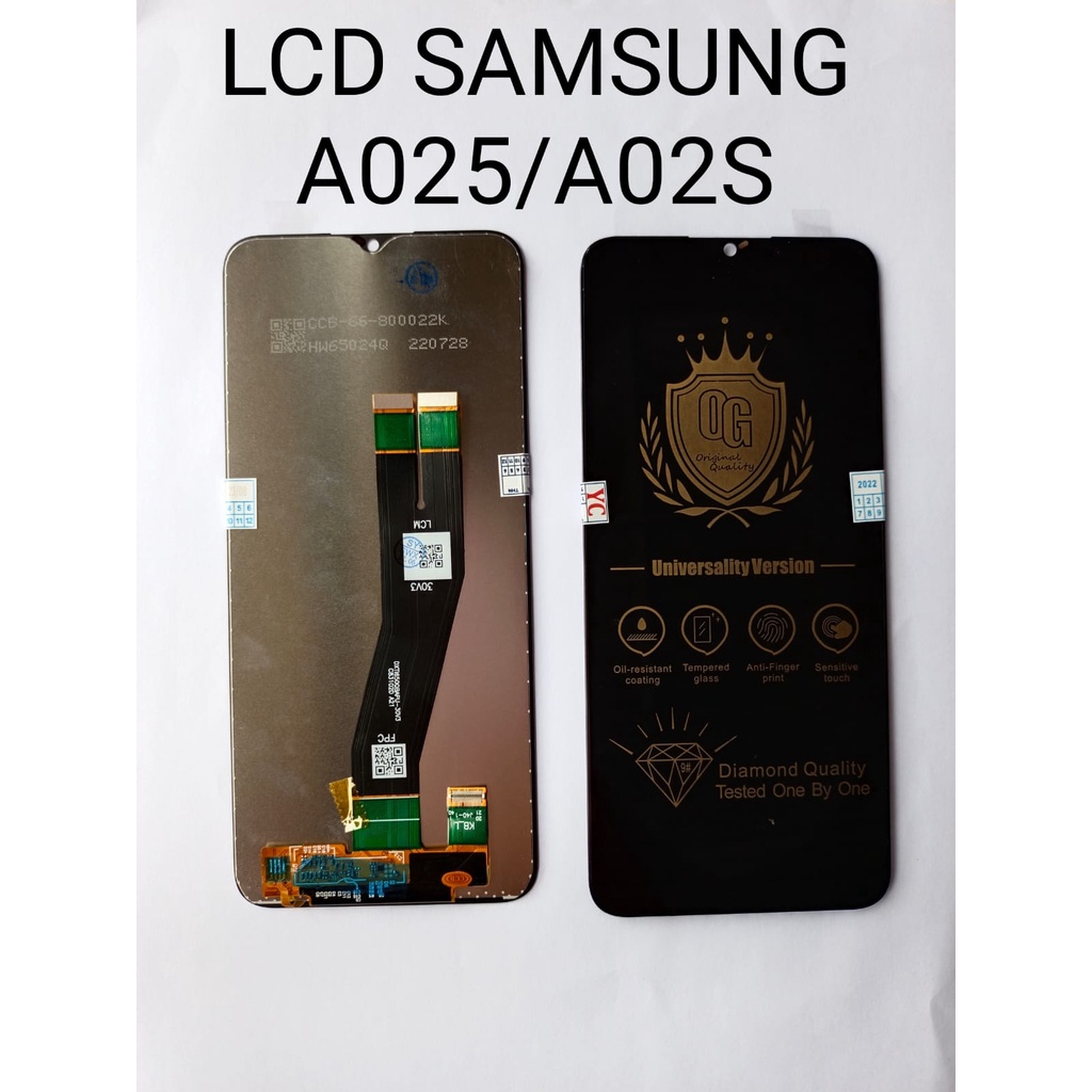 Jual LCD + Touchscreen Samsung Galaxy A02S / A025 / A025F/ A03/ a035/ FULLSET INCELL | Shopee ...