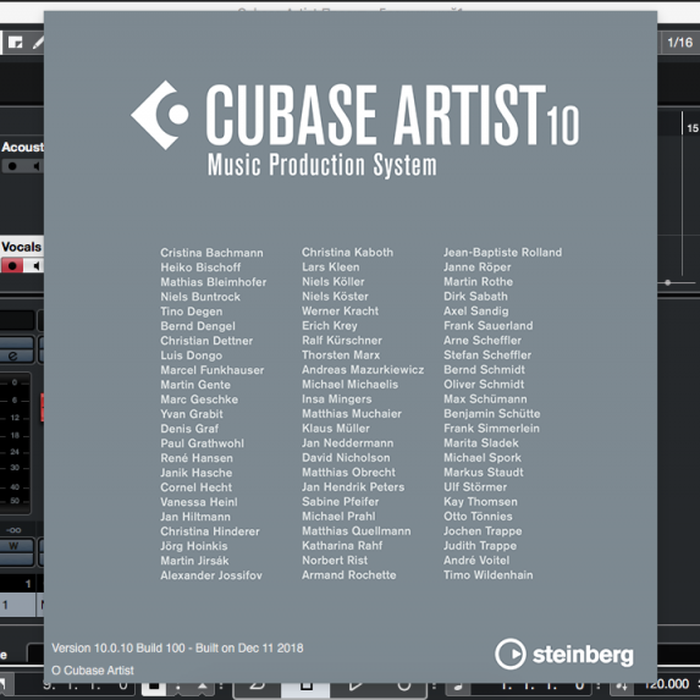 Jual Steinberg Cubase Artist 10 Mac OSX Lisensi Full Selamanya ...