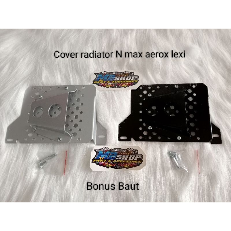 Jual cover radiator nmax new old lexi aerox airscope CNC pelindung air ...