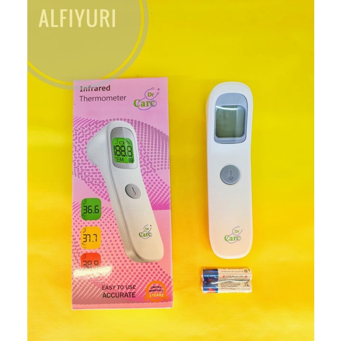 Jual thermometer infrared dr care / termo / temp infra red / thermo gun ...
