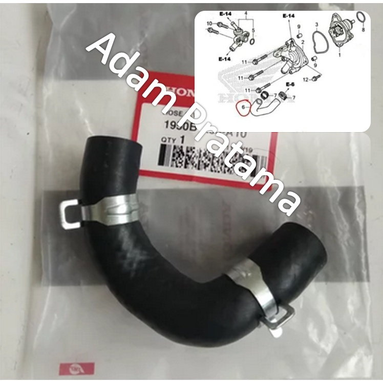 Jual Selang Water Pump Selang Radiator C Vario 125 Led Vario 150 Led ...