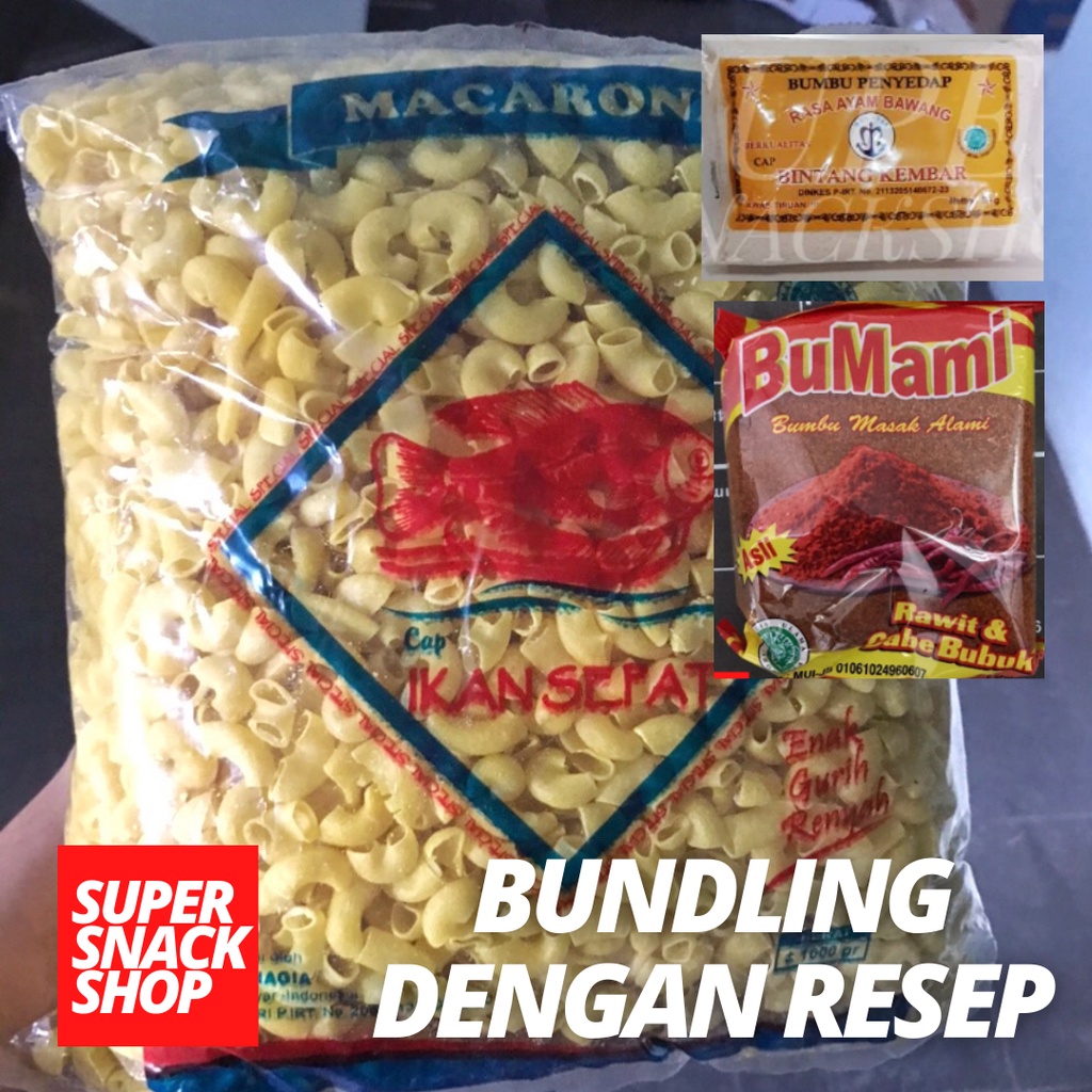Jual BUNDLING PRODUK MAKARONI TELOR / MAKRONI TELOR / MAKLOR / MAKARONI ...