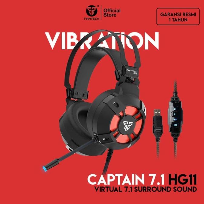 Jual Fantech Gaming Headset Hg11 Captain 7.1 Terlaris | Shopee Indonesia