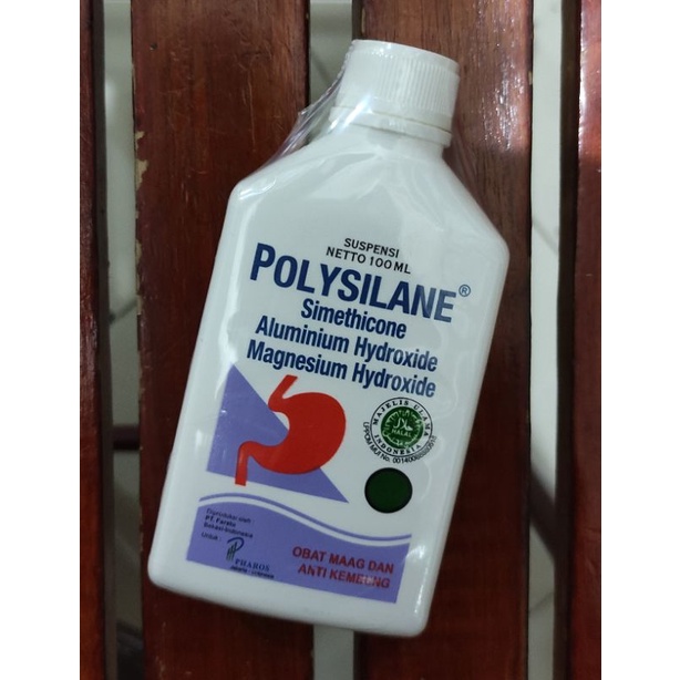 Jual Polysilane Sirup 100 ML / Obat Maag / Asam Lambung / Nyeri Lambung ...