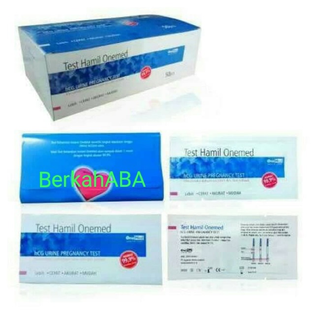 Jual Test kehamilan Merk OneMed Test pack OneMed | Shopee Indonesia