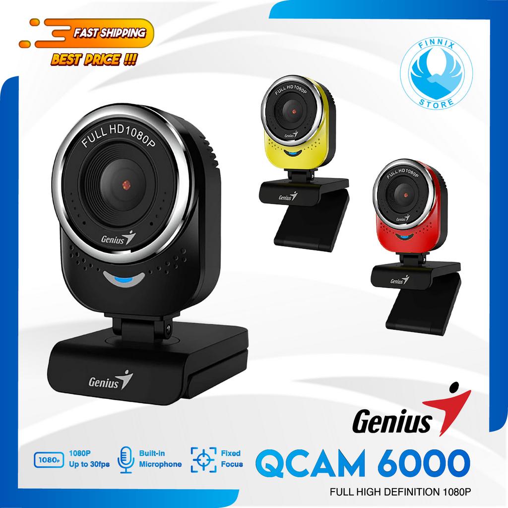 Jual Genius QCAM 6000 Webcam Full HD 1080P - Webcam Gamer Laptop ...