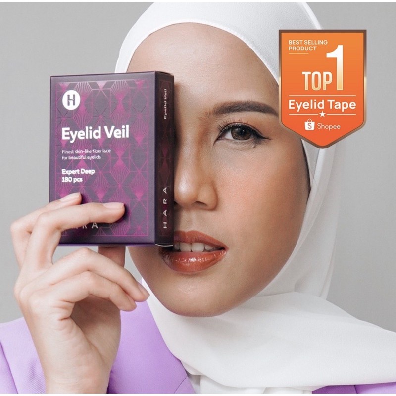 Jual Hara Eyelid Veil x Nanath Nadia / Scot Skot Mata Jaring Eyetape ...