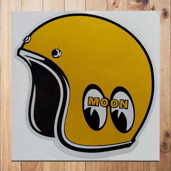 Jual Sticker Moon Eyes Helmet new | Shopee Indonesia
