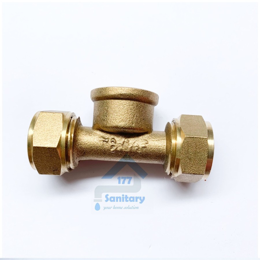 Jual Nepel T 1/2inch Kuningan sambung pipa air panas dingin - Nepel ...
