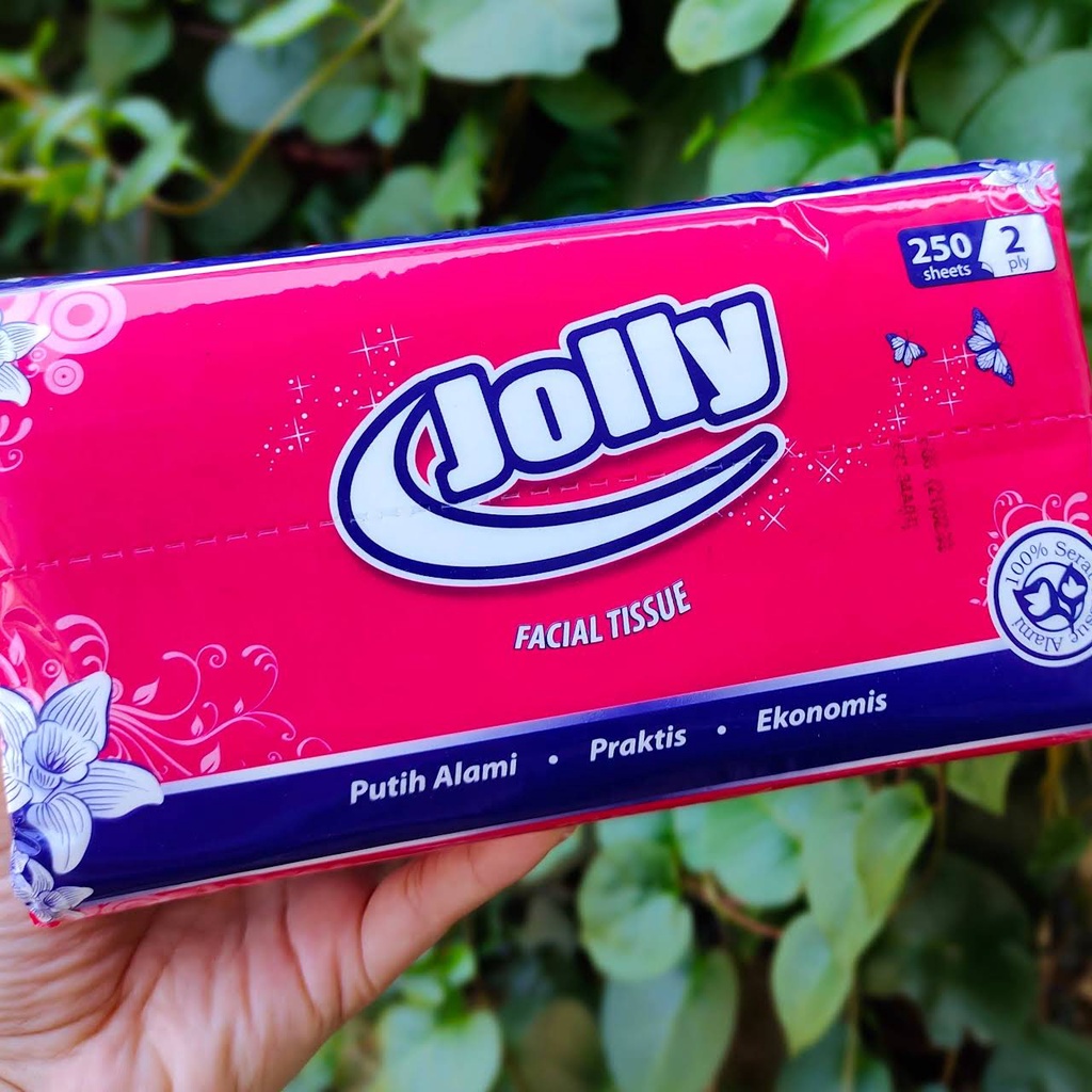 Jual Jolly Facial Tissue 250 Sheets - 2 ply (1 pack) | Shopee Indonesia