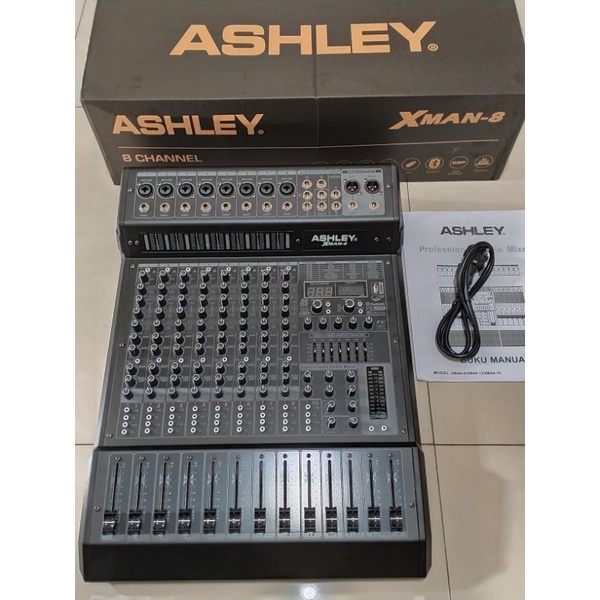 Jual Mixer Ashley Xman 8 Versi Terbaru Efek Digital Reverb 256 Dsp Grub ...