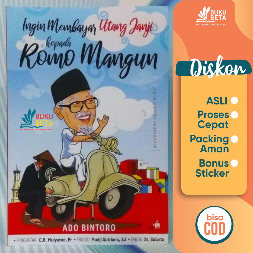 Jual Ingin Membayar Utang Janji Kepada Romo Mangun - Ado Bintoro ...