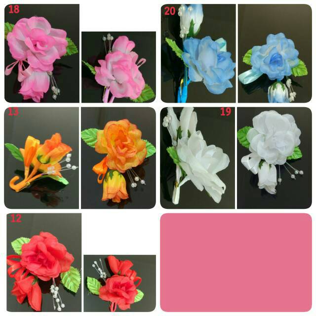 Jual PROMO! Ready Corsage jas bunga dada korsase jas bunga panitia ...
