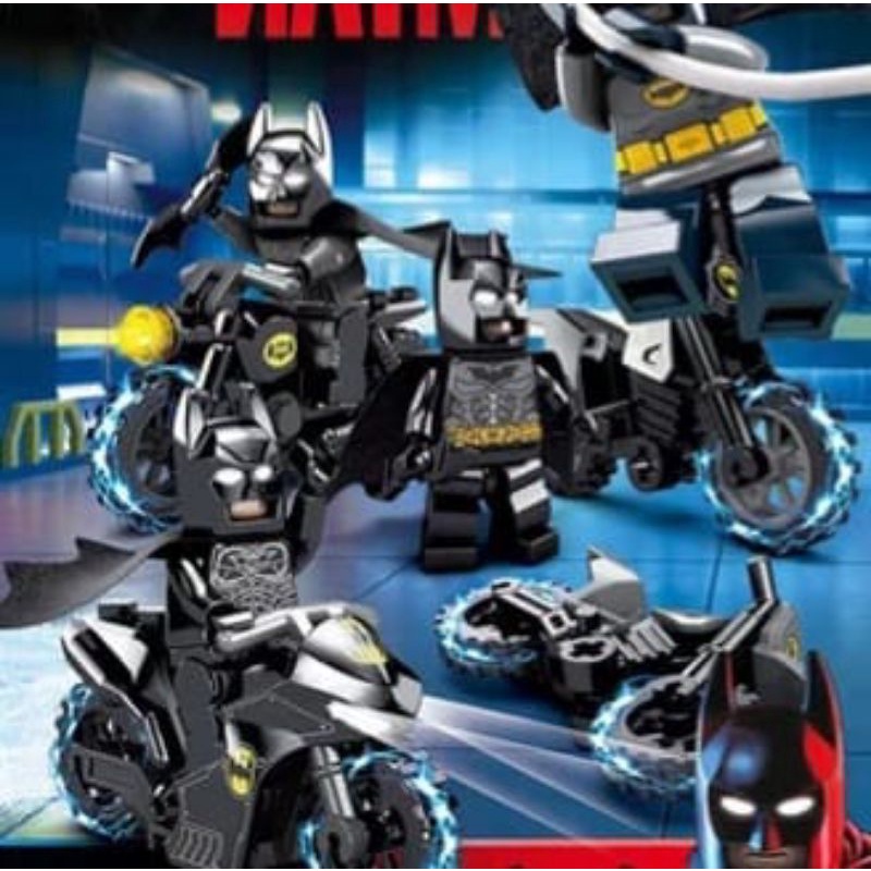 Jual MAINAN FIGURE MINI SERIES BATMAN MOTOR CYCLE BATHERO KOLEKSI HOBI ...