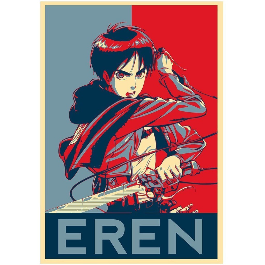 Jual Poster Propaganda Anime Manga Attack On Titan (AOT) Shingeki No ...