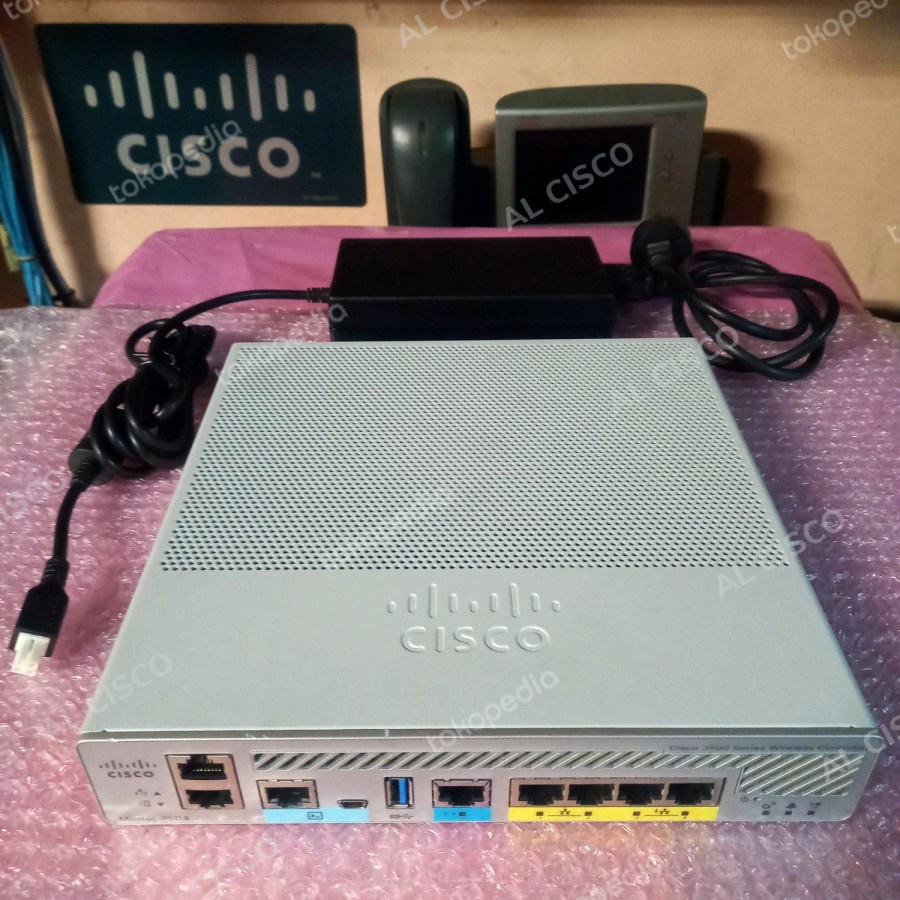 Jual Cisco WLC 3504 Series AIR_CT3504-K9 License 150 AP | Shopee Indonesia
