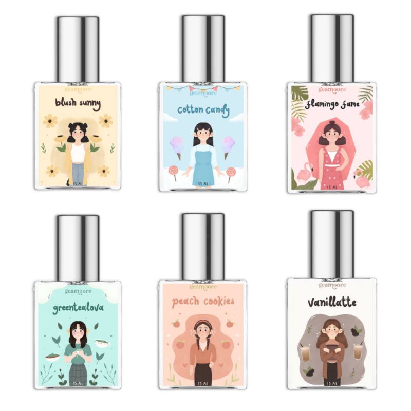Jual (BPOM) Parfum Geamoore Addicted Series 15 ML | Shopee Indonesia