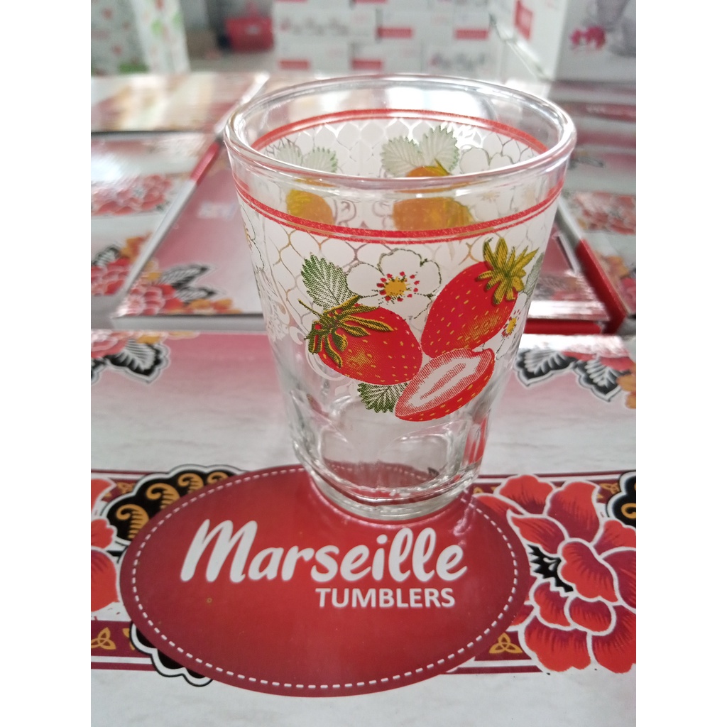 Jual MUG MARSEILLE GELAS HIAS CANGKIR KOPI GELAS BELING GELAS KACA ...