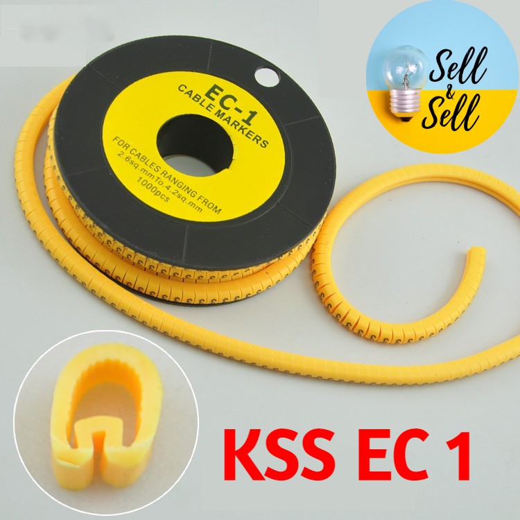 Jual KSS Marker EC-1 (+) / Cable Marker EC1 Plus (+) ( Harga 1 Rol=1000 ...