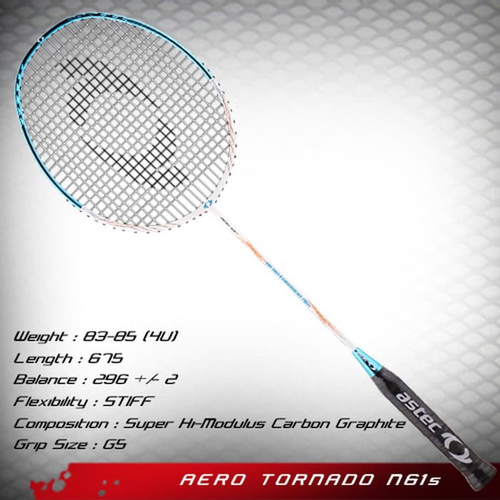 Jual Raket Badminton ASTEC AERO TORNADO N61S (ORIGINAL) !! | Shopee ...