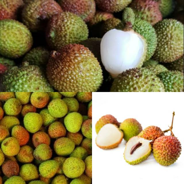 Jual Buah leci madu / lychee honey import segar dan manis 1kg | Shopee ...