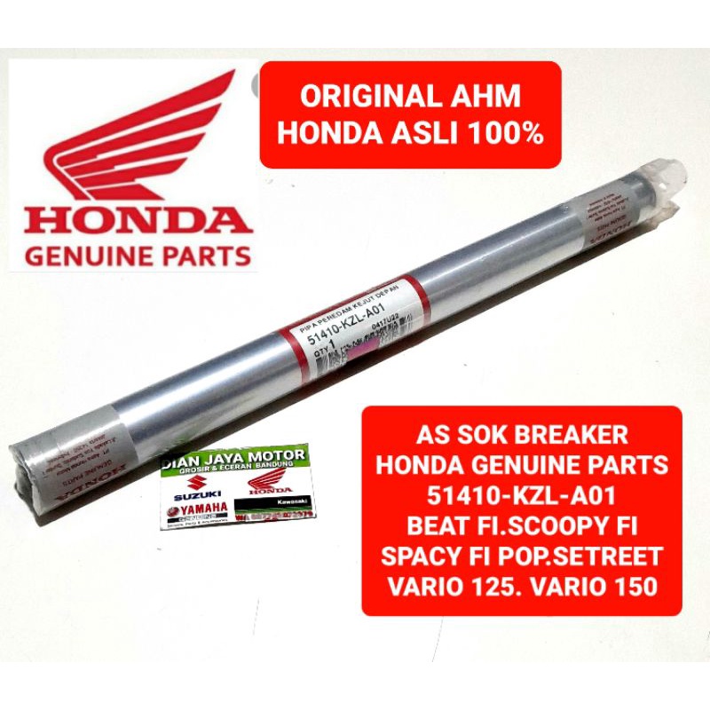 Jual As Sok Depan KZL AHM 1pcs Honda Beat fi Vario 125 fi setreet pop ...