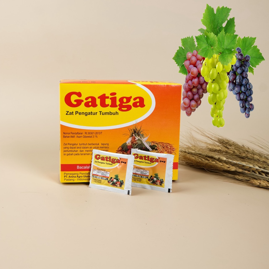Jual GA3 Gatiga 5wp 2 gram Zat Pengatur Tumbuh Gibberellin Tanaman ...