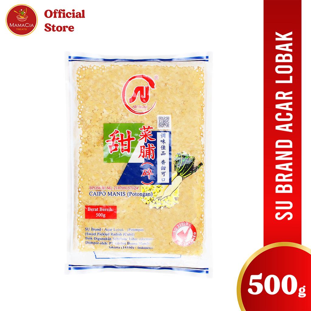 Jual SU Brand Caipo Manis Acar Lobak Cincang Cai Po 500 gr | Shopee ...