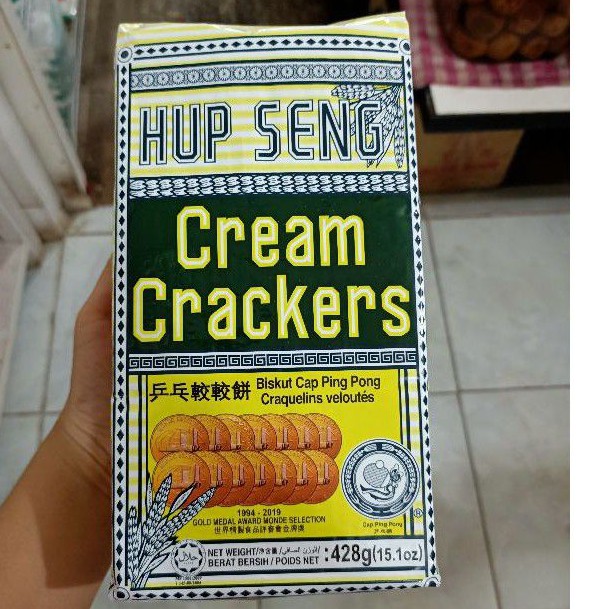 Jual Hup Seng Cream Creakers / Biskut Cap Ping Pong / Biskuit Hupseng ...