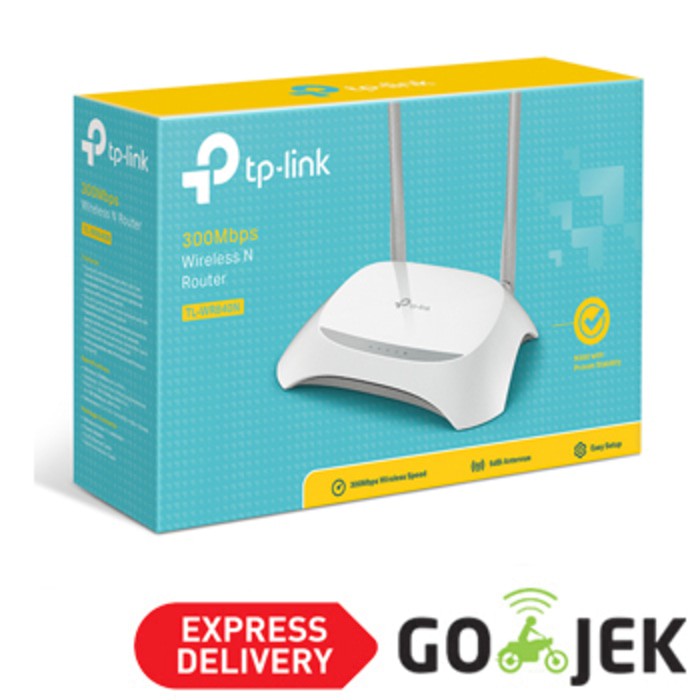 Jual TP-LINK TL-WR840N 300MBps Wireless Router 2 Antenna | Shopee Indonesia