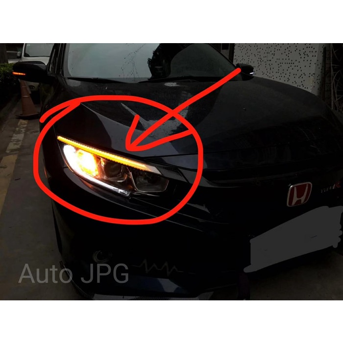 Jual List Headlamp Honda Civic Turbo ( LED ) | Shopee Indonesia