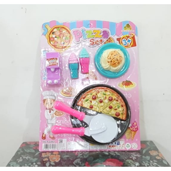 Jual Mainan anak Pizza Set lengkap | Shopee Indonesia
